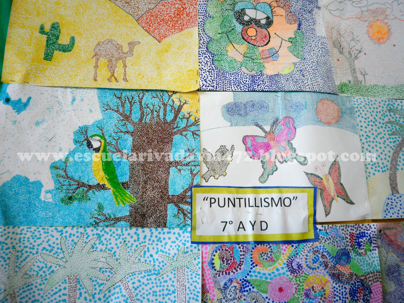 .: ARTE: PUNTILLISMO‏