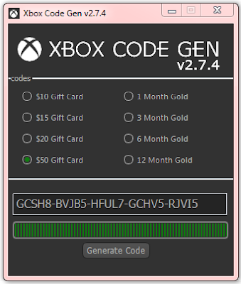 Xbox Code Generator 2015 No Survey No Password Free Download [LATEST ...