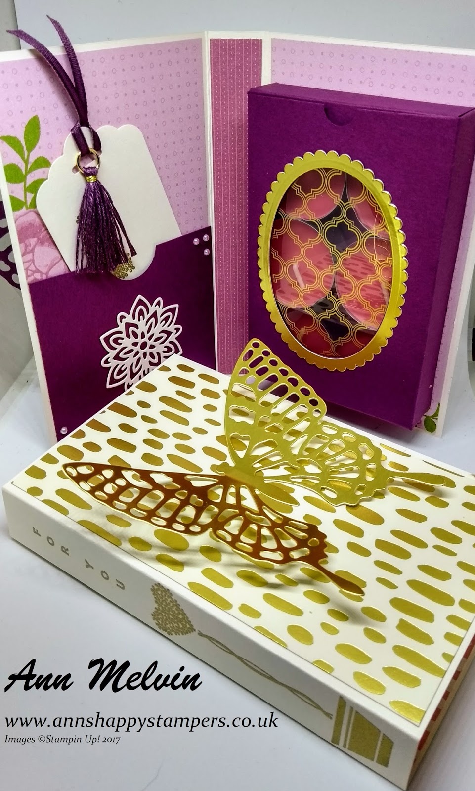 Positively papercraft: Beautiful Book Style Gift Box For 6 Tealights