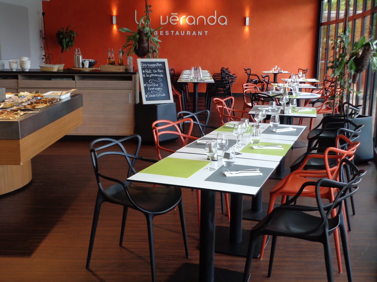 La Véranda restaurant: Le restaurant