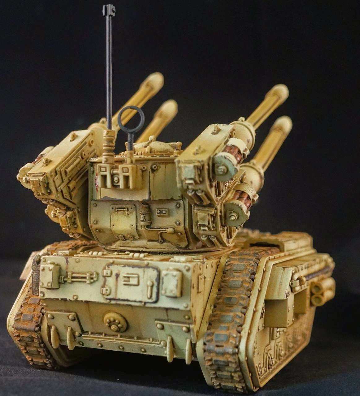 40k Hobby Blog: FW Hydra Defense Battery German Color Scheme