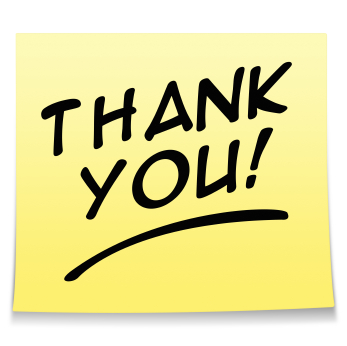 Life.Health.Wellness.: Thank you!