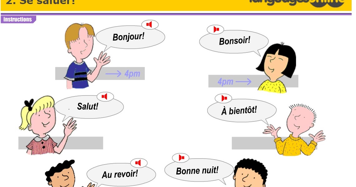 CAPITÁN EDUCACIÓN: FRANCÉS - SALUDOS