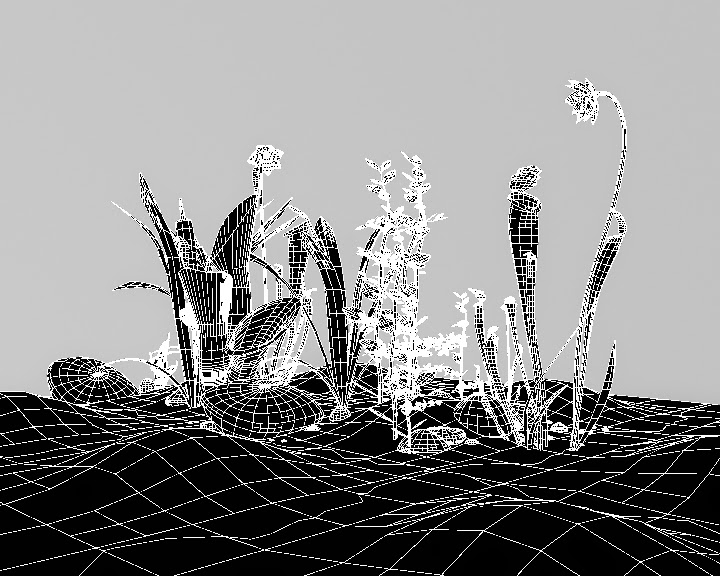 3D Models (Maya): Plants