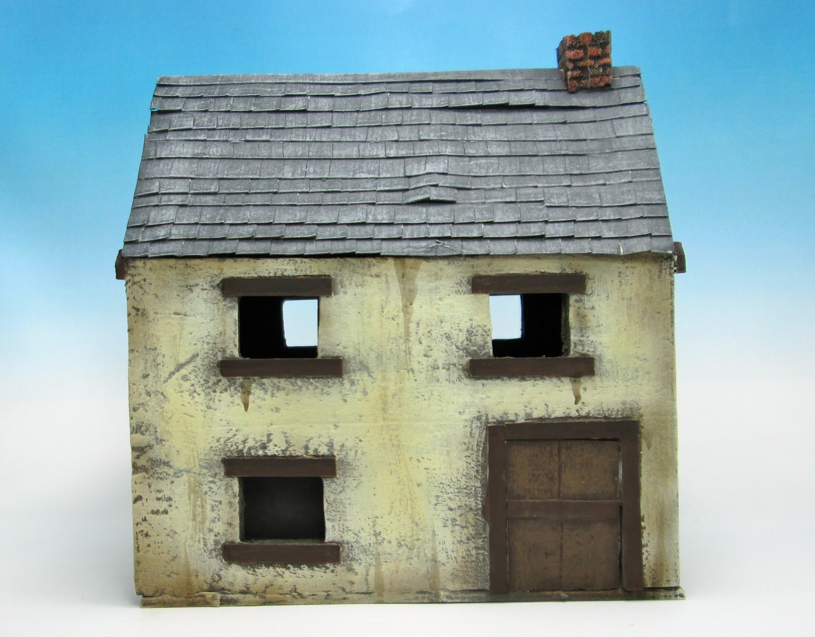Scratch built 15mm buildings - Wargaming Hub