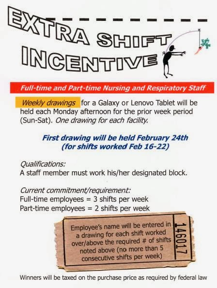 Extra Shift Incentive | The Kindred AZ Kronicle