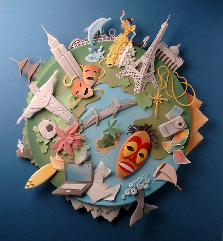 PicturesPool: Amazing Paper Sculptures Photographs