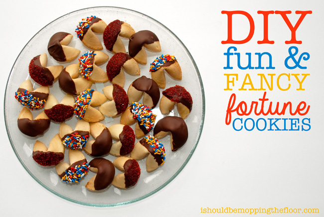 Fun & Fancy Fortune Cookies | i should be mopping the floor