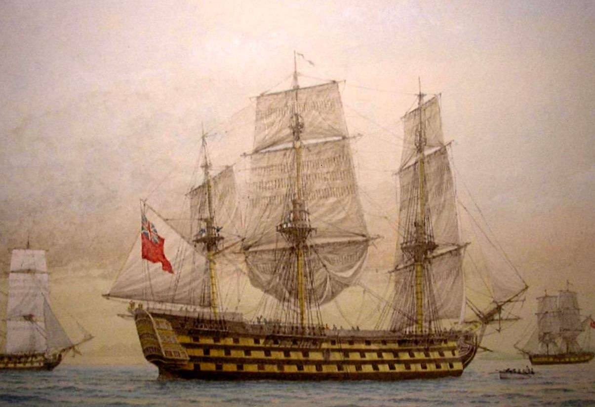Keith Bacon Naval Artist: HMS Victory