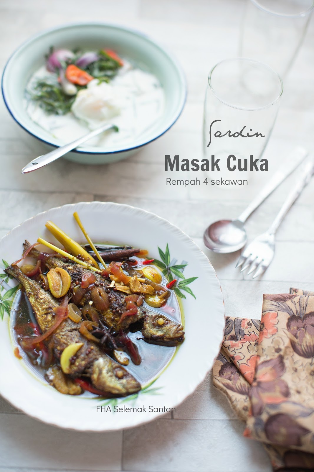 SARDIN MASAK CUKA 'REMPAH 4 SEKAWAN'... Untuk lebih beraroma - FHA ...