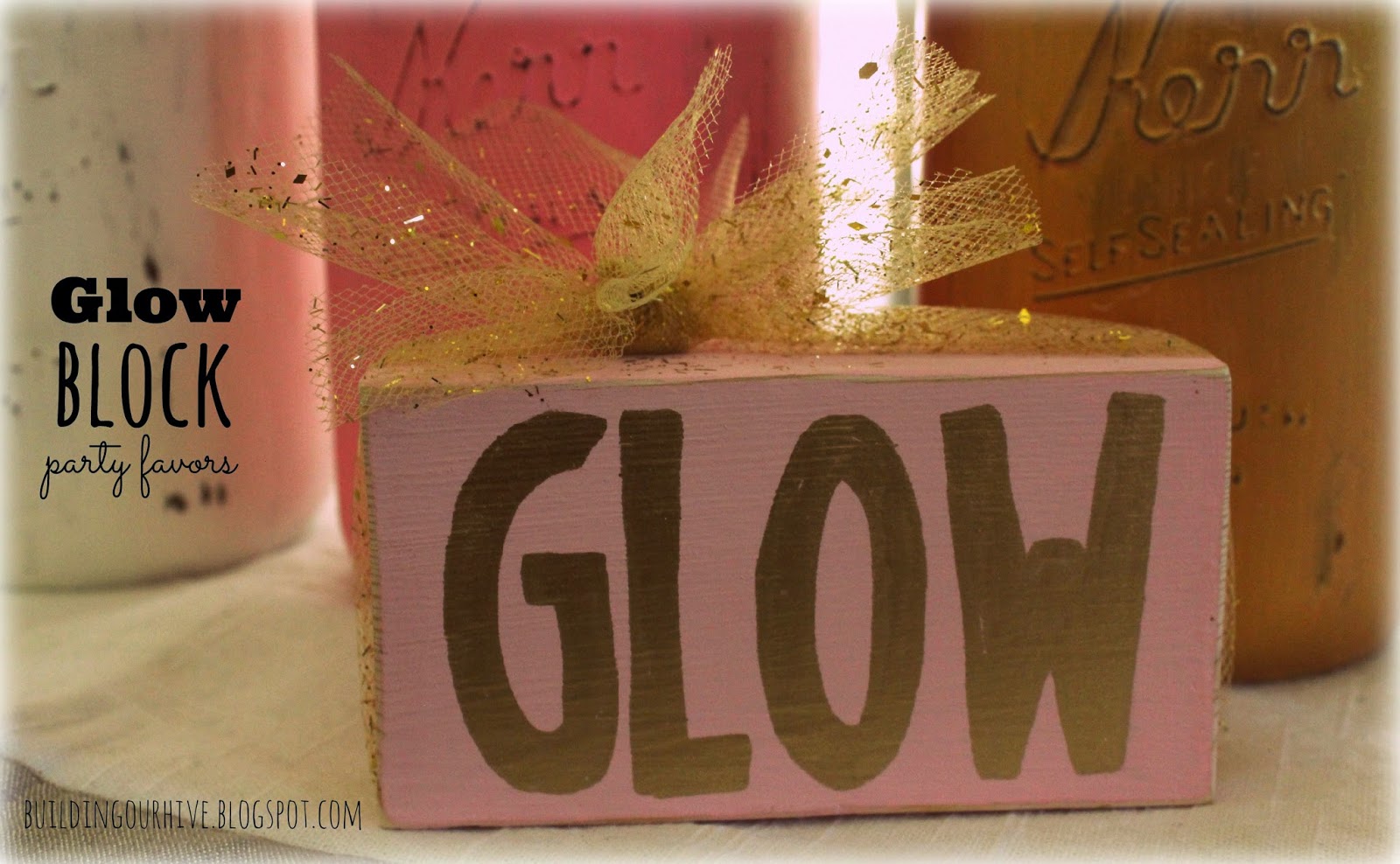"Glow" Block Party Favors