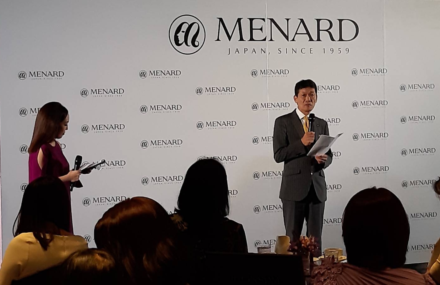 MENARD, a luxury cosmetics brand from Japan, opens up the first ...