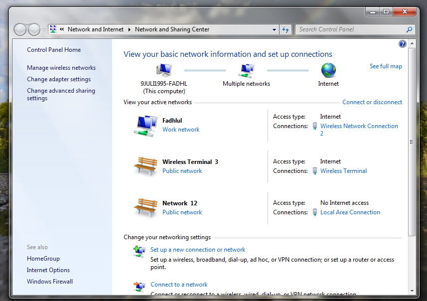 Cara membuat Hosted Network di Windows 7 | Computer User