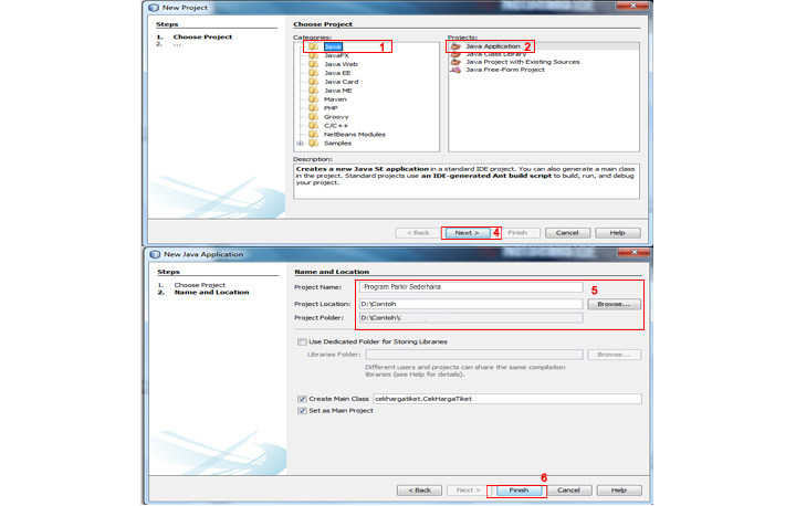 Program Parkir Sederhana Menggunakan Java NetBeans - Lutfi_Najmi_STMIK_ERESHA