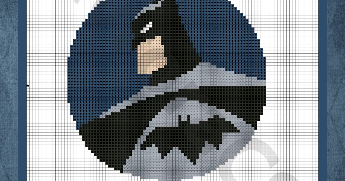 Batman Logo Cross Stitch Pattern Free - Cross Stitch Patterns