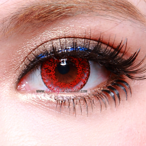 Geo Super Size Nudy Red Circle Lenses And Color Contacts Pinkyparadise