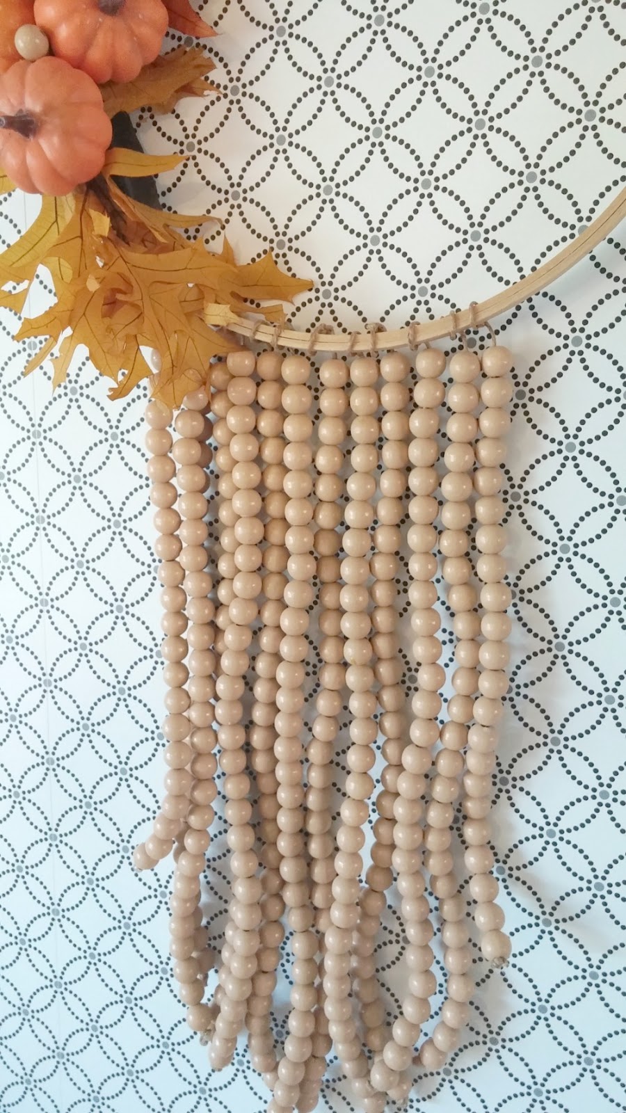 DIY Boho Fall Wreath - Little Vintage Cottage