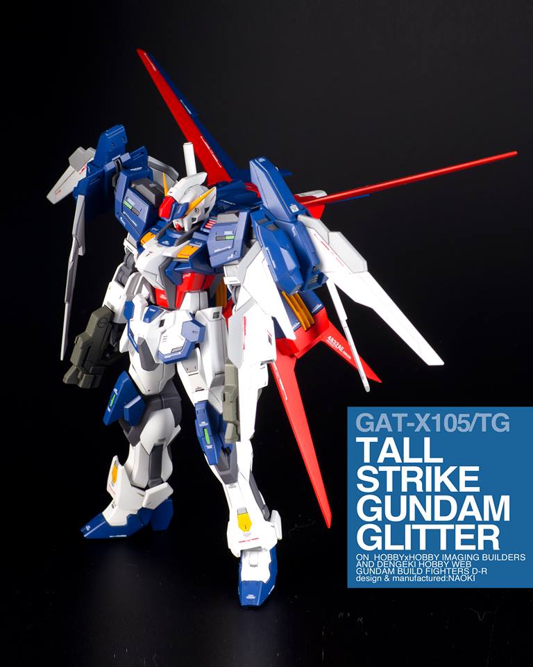 HHIB Features: HGBF 1/144 Tall Strike Gundam Glitter
