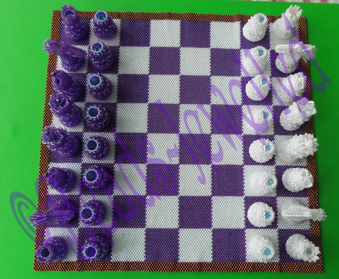 Beads-Jewelled Beaded Wonders : A Game of Chess