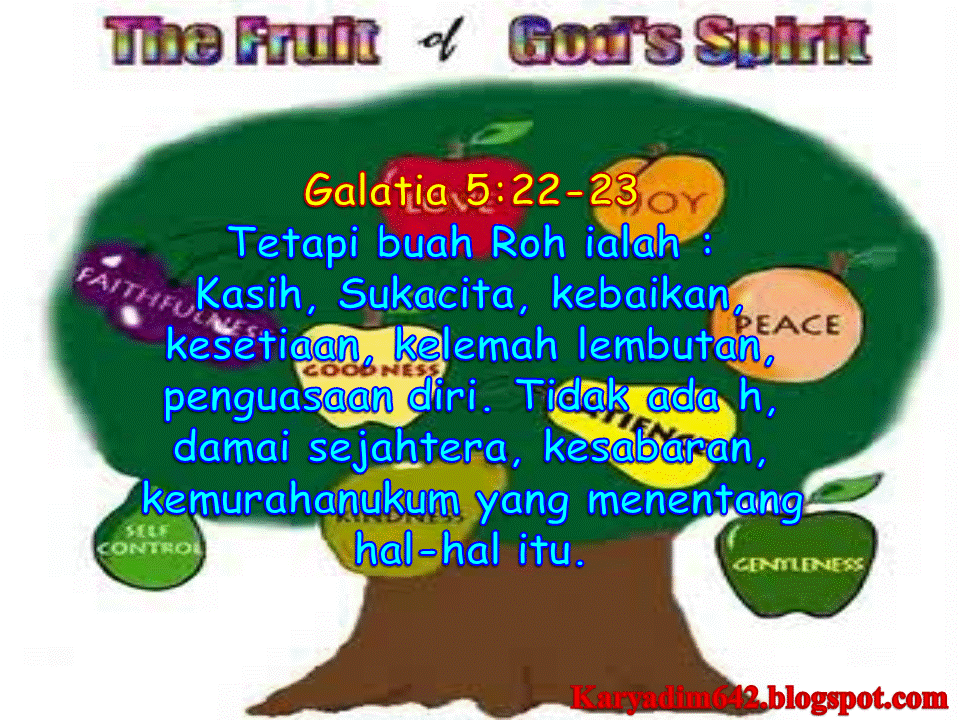 SENI MEMBENTUK GAMBAR: 130.5 BUAH ROH KUDUS