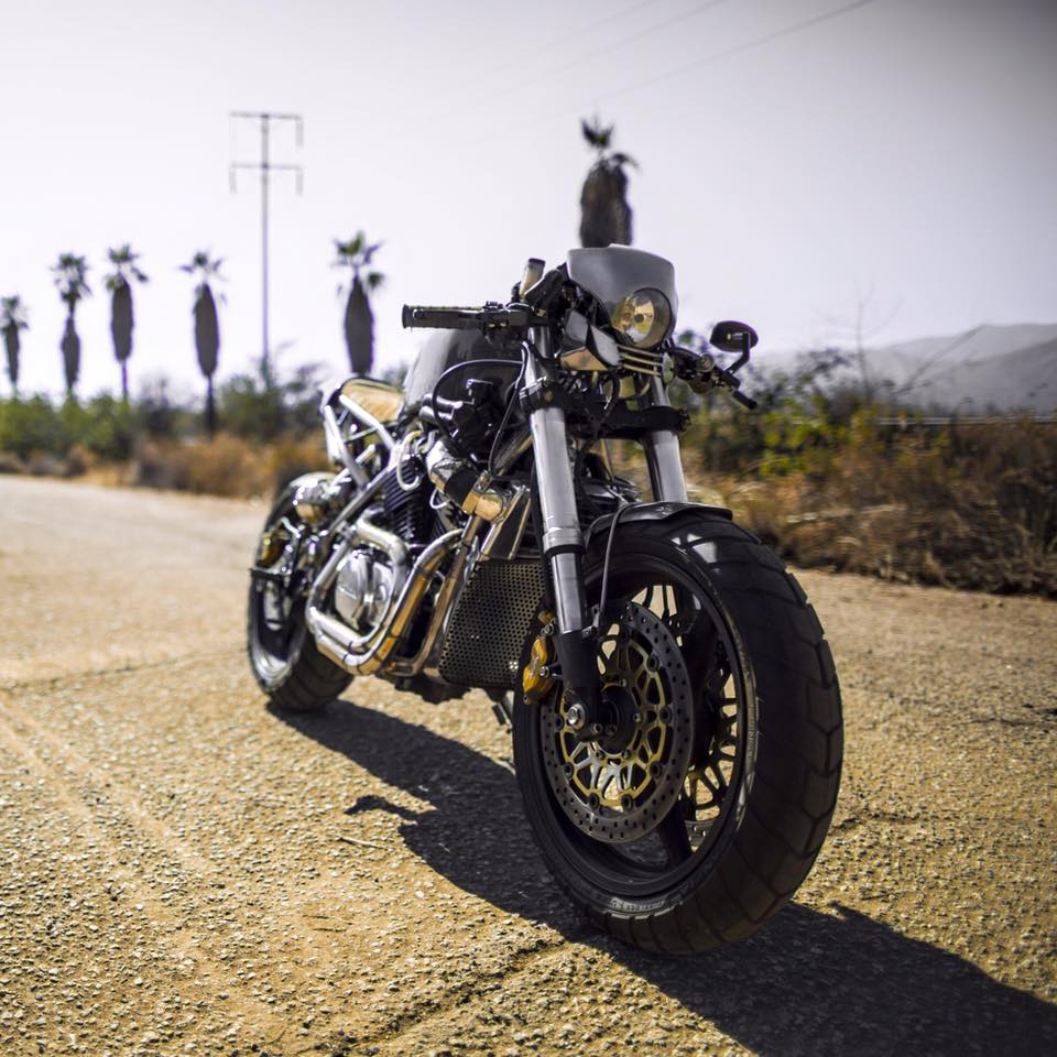 Mercenary Garage: Kinetic Motorcycles - VT500 Turbo