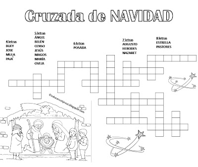 TE CUENTO UN CUENTO: Sopa de letras de Navidad