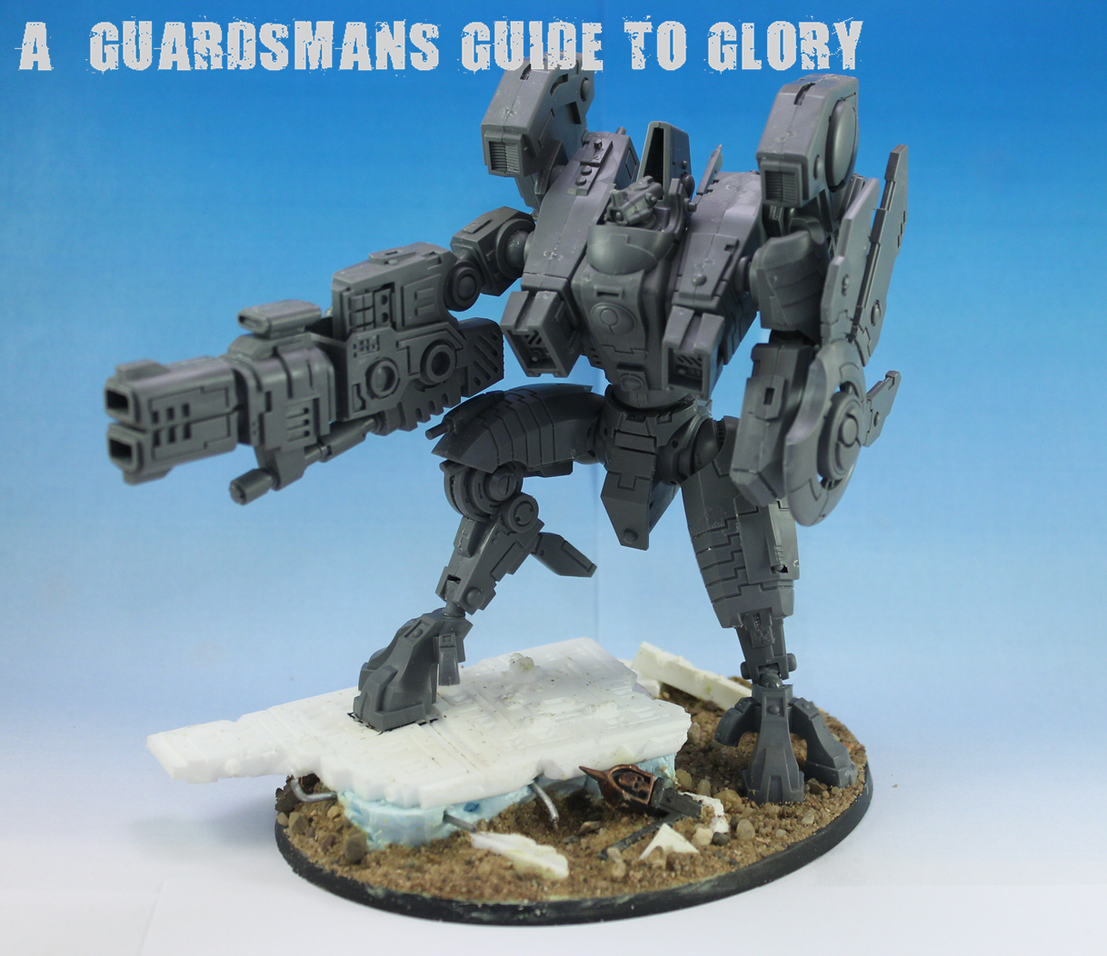 A Guardsman's Guide to Glory: Tau Riptide Build Complete, Tau Test ...