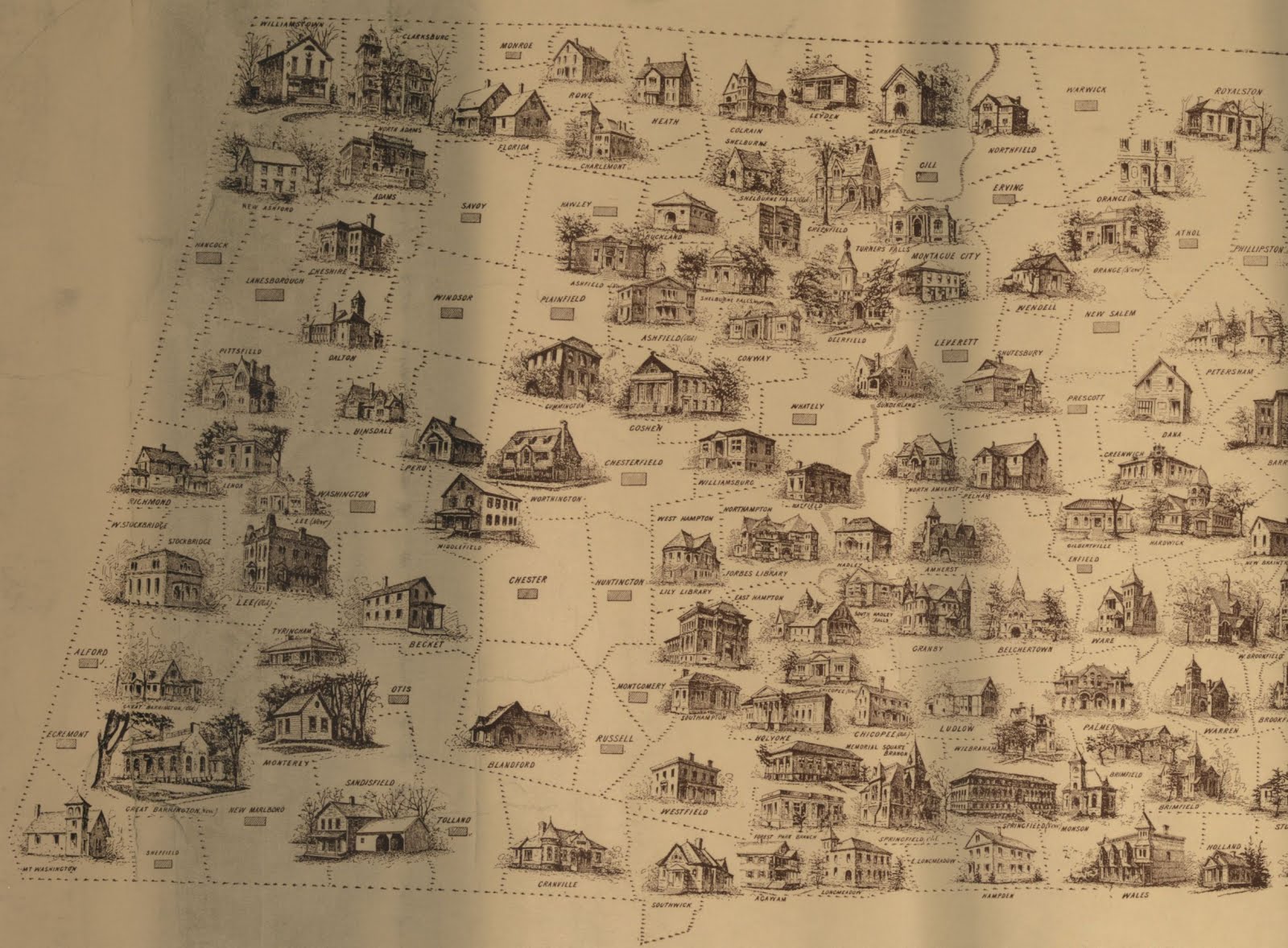 Exploring Western Massachusetts: Map of Massachusetts Public Libraries ...
