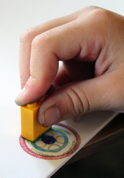 Filth Wizardry: Stamping with Lego and craft foam