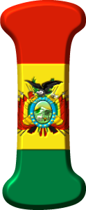 Alfabeto con la Bandera de Bolivia. - Oh my Alfabetos!