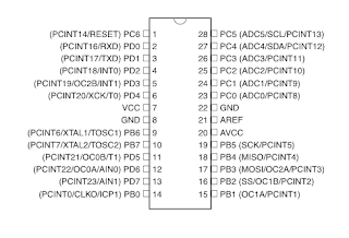 Portable Breast Pump: Atmega 328p-pu