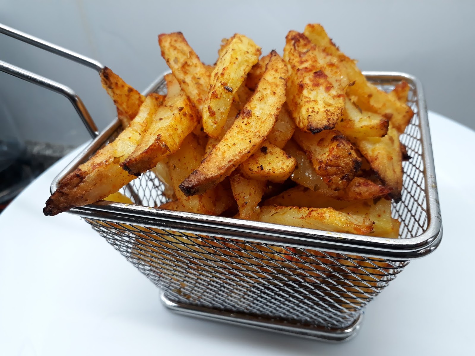 Aromas com Amor: Espécie de batatas "fritas" no forno
