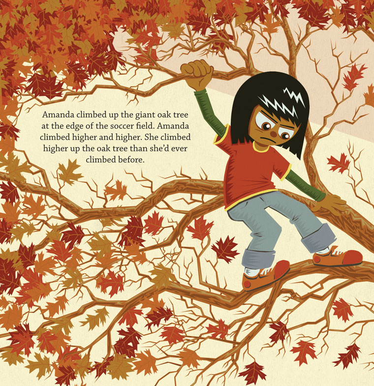 Andysaurus Comics: Amanda and the Monster