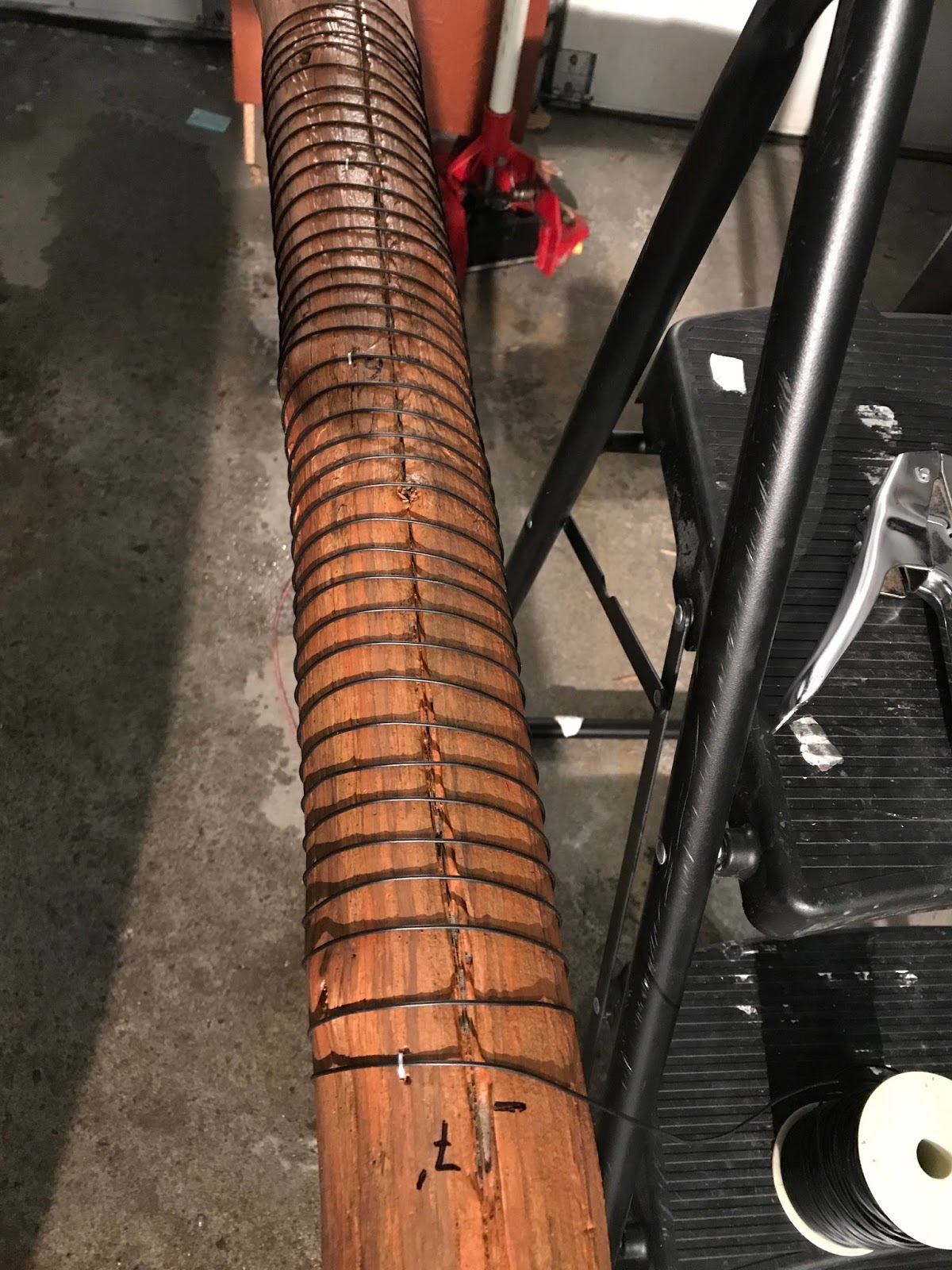 VE2GYA: 160M vertical antenna project