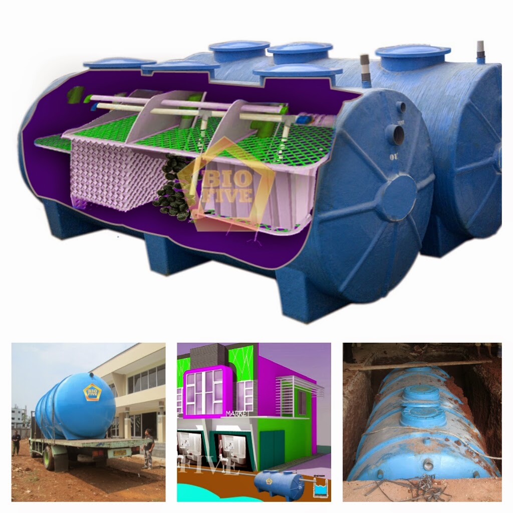 Septic Tank Biofive BFV Series dengan STP Biotech System
