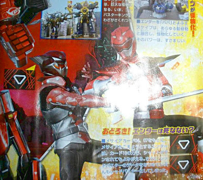 Go-Buster updates : The Dark Red Buster appears + Pink Buster returns ...