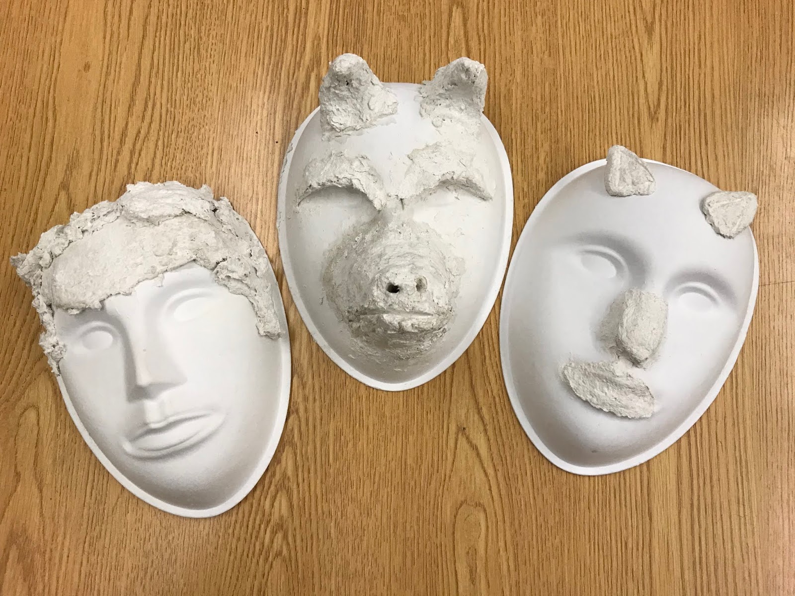 Harrington Art Class, Chelmsford: Grade 4 Masks - Creating Interest ...