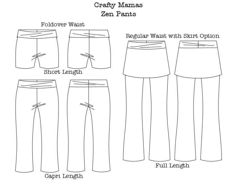 CRAFTY MAMAS: Crafty Mamas ZEN pants sew-a-long! Part 1 Cutting out