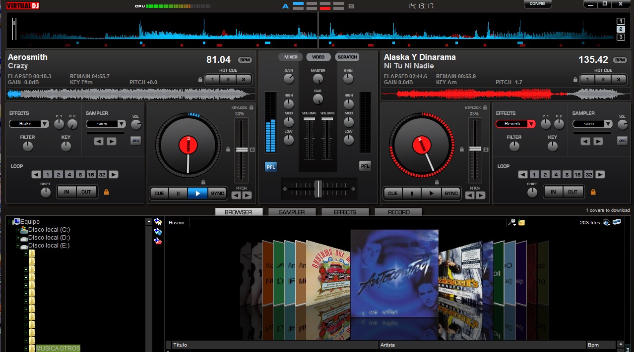 VirtualDJ Pro v7.3 Mezclador de Musica muy buenoo !!! FULLL!