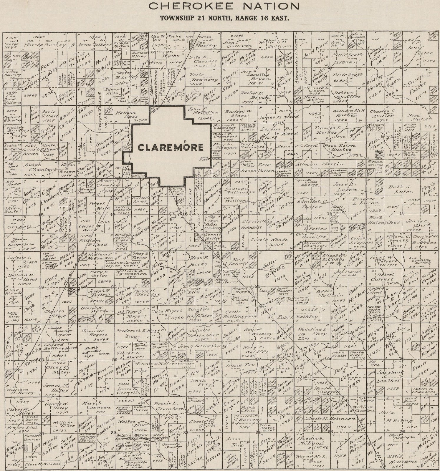 Places to Search for Ancestors: *****(Rogers County, OK)***** Cherokee ...