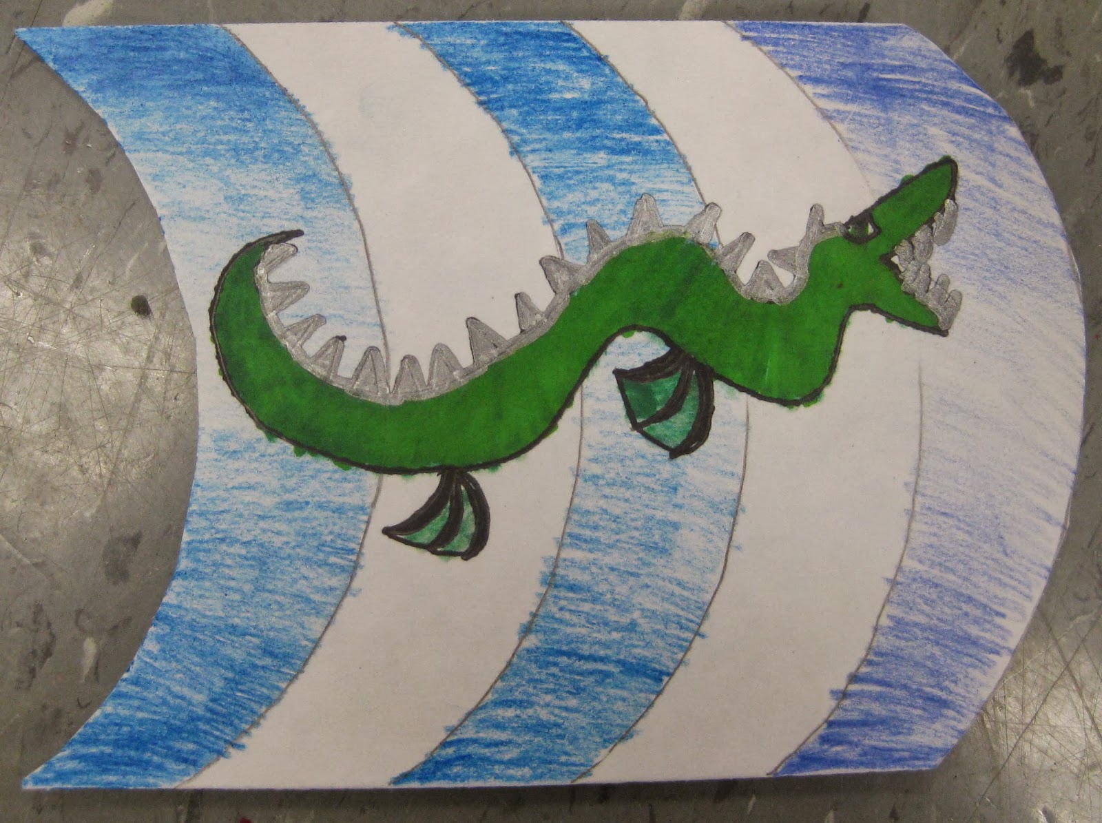 Cassie Stephens: viking art project