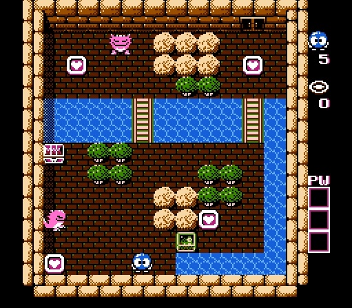 Video Game Screenshots Depot: Adventures of Lolo (NES / Famicom)