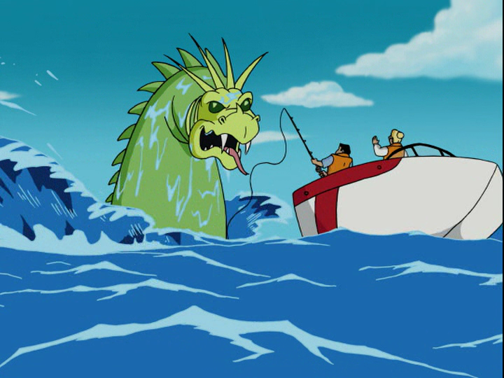 What's New Scooby-Doo: She sees a Sea Monster by the Sea