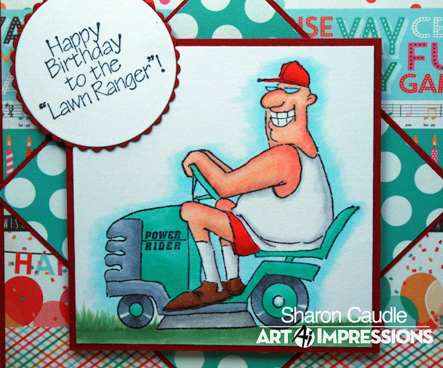 Gramma's house of cards: Happy Birthday to The Lawn Ranger!