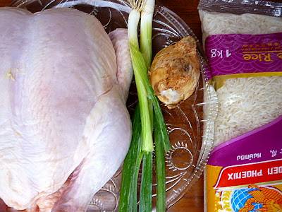 3 hungry tummies: Congee With Poached Chicken Slivers 雞絲粥