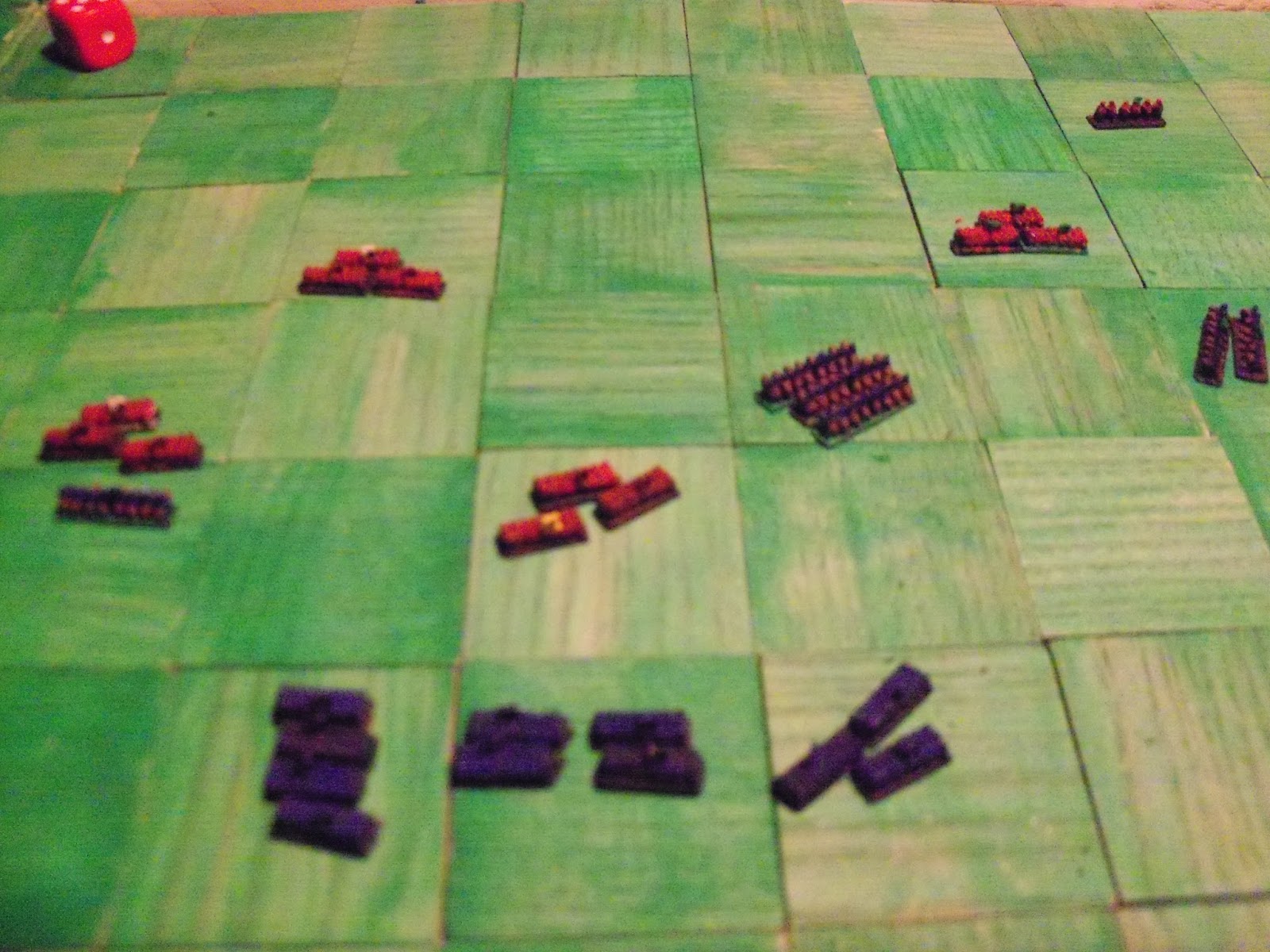 Wargame Hermit: Solo Wargaming: Gaming with My Tile Board & 2mm Blocks