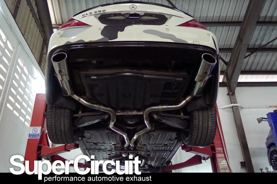SUPERCIRCUIT Exhaust Pro Shop: Mercedes Benz CLS 350 (W219) Exhaust ...