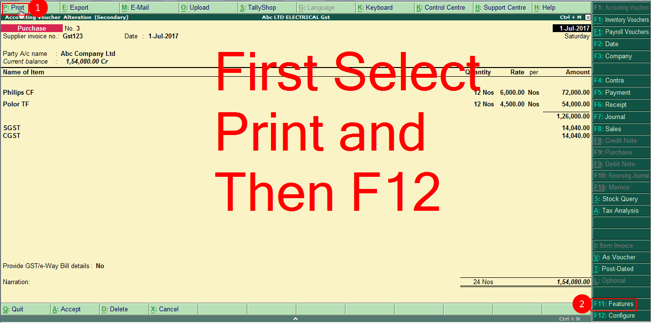 printing Configuration In Tally ERP 9 printing-configuration-in-tally-erp-9