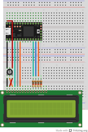 Driving text LCDs with the teensy 3.0
