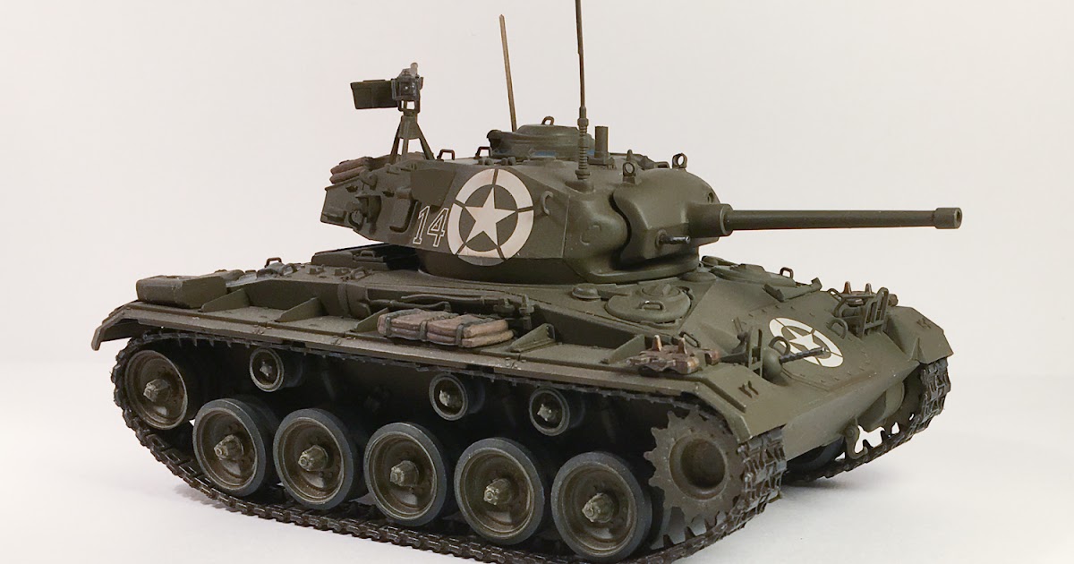 Matt's Models and Comment: M24 Chaffee, 1/35 Scale, Italeri Kit No. 6431